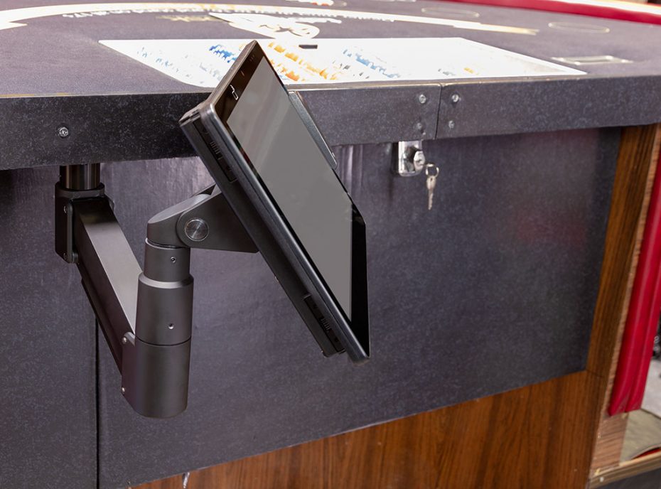 Under Table Gaming Mount - TabletKiosk