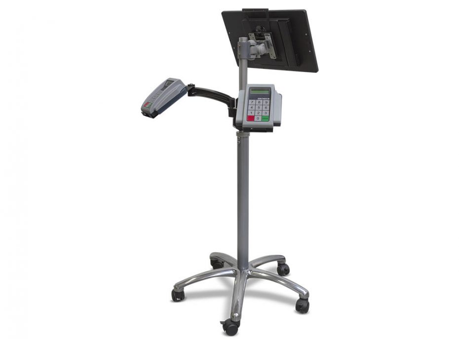 Pin Pad Mounting Shelf - TabletKiosk